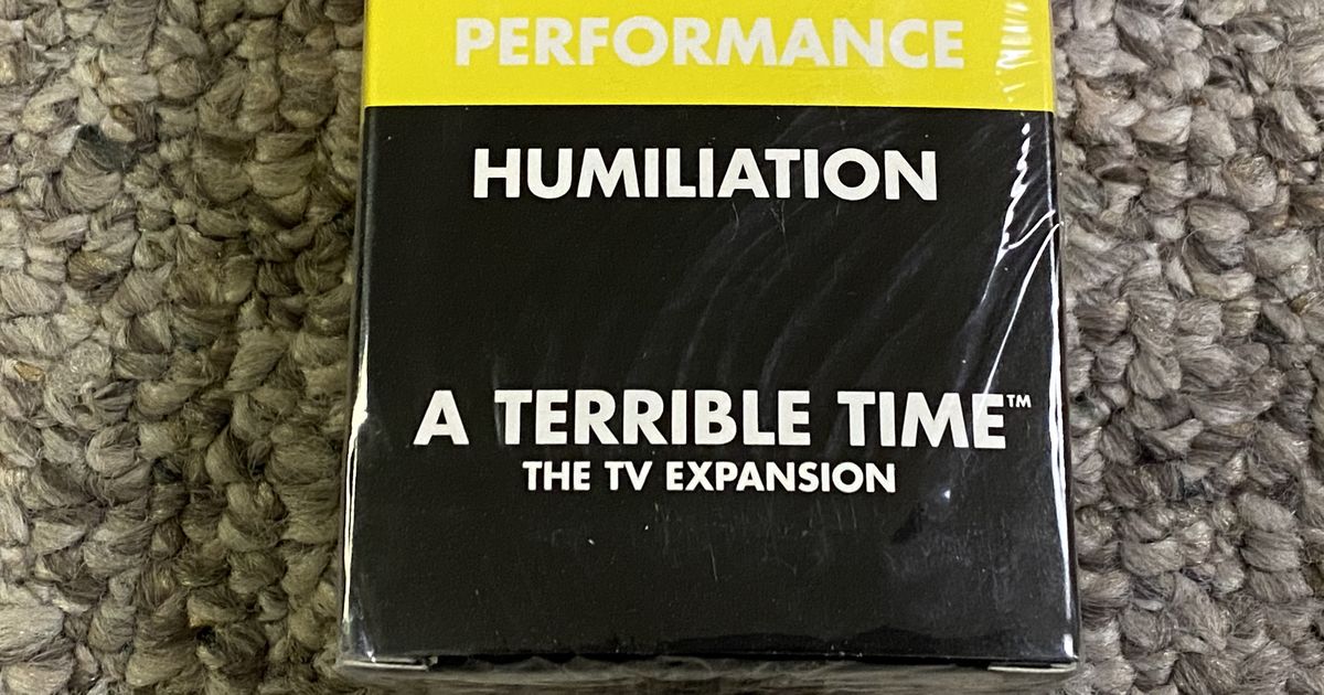 A Terrible Time: The TV Expansion | Board Game | BoardGameGeek