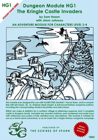 Dungeon Module HG1: The Kringle Castle Invaders | RPG Item | RPGGeek