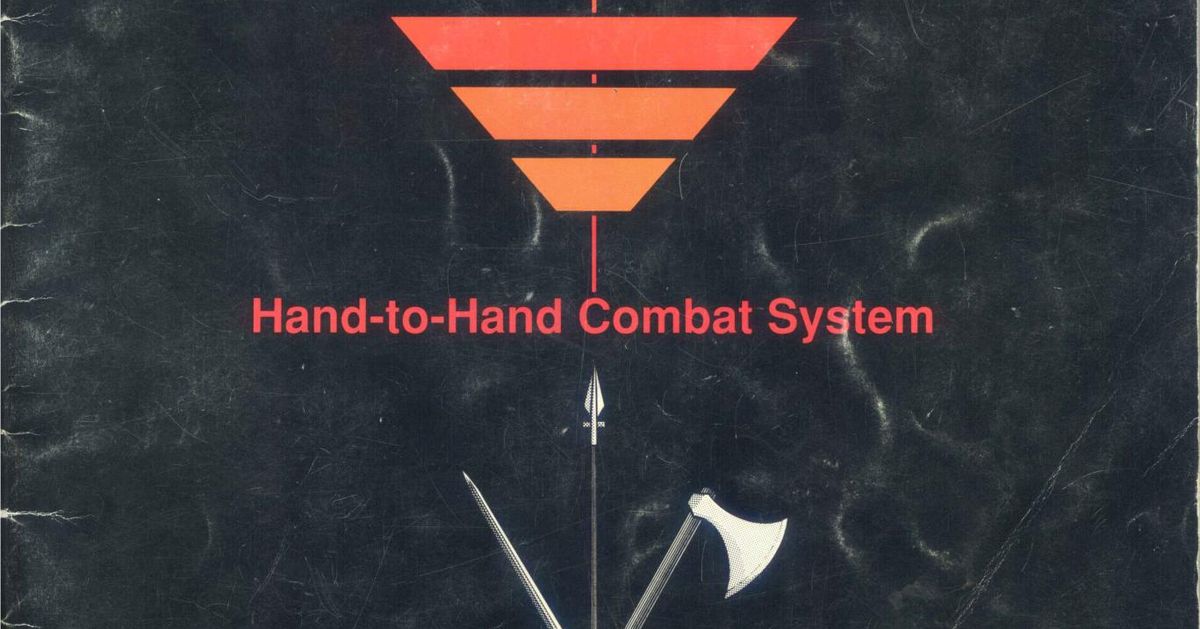 Hand-to-Hand Combat System | RPG Item | BoardGameGeek