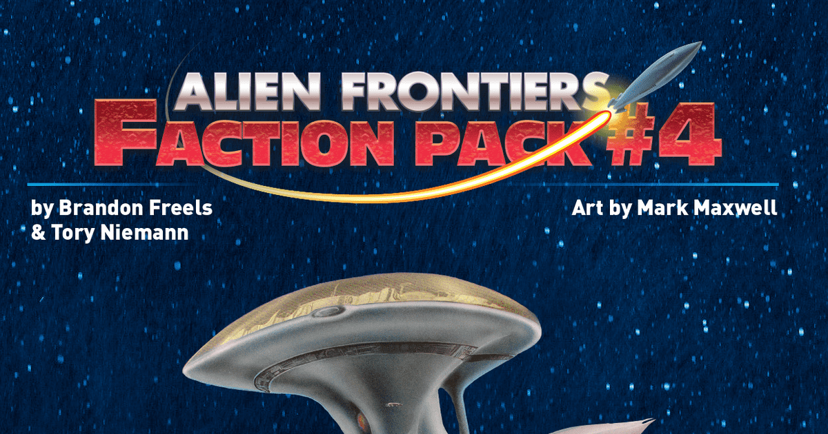 Alien Frontiers: Faction Pack #4 | Board Game | BoardGameGeek