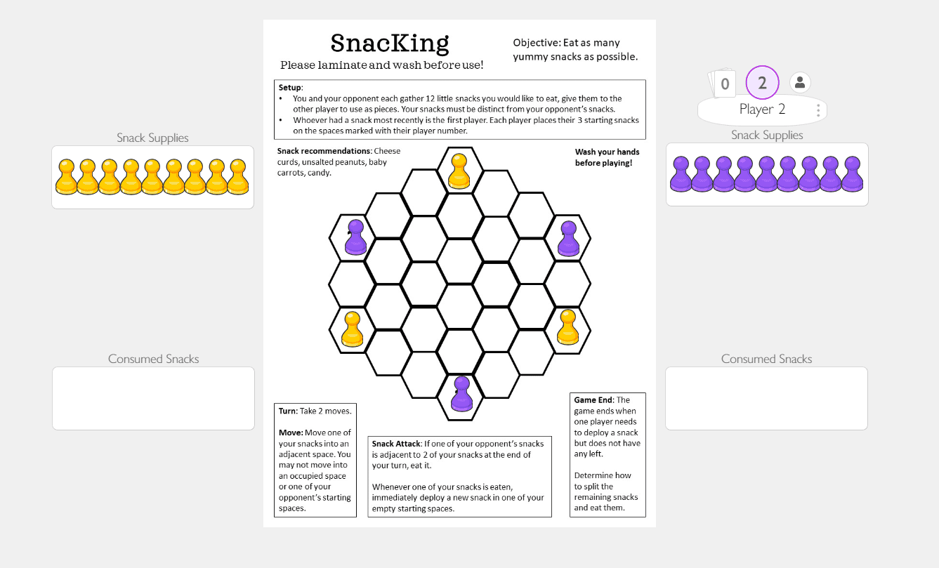 2024 Two Player Print and Play Game Design Contest
