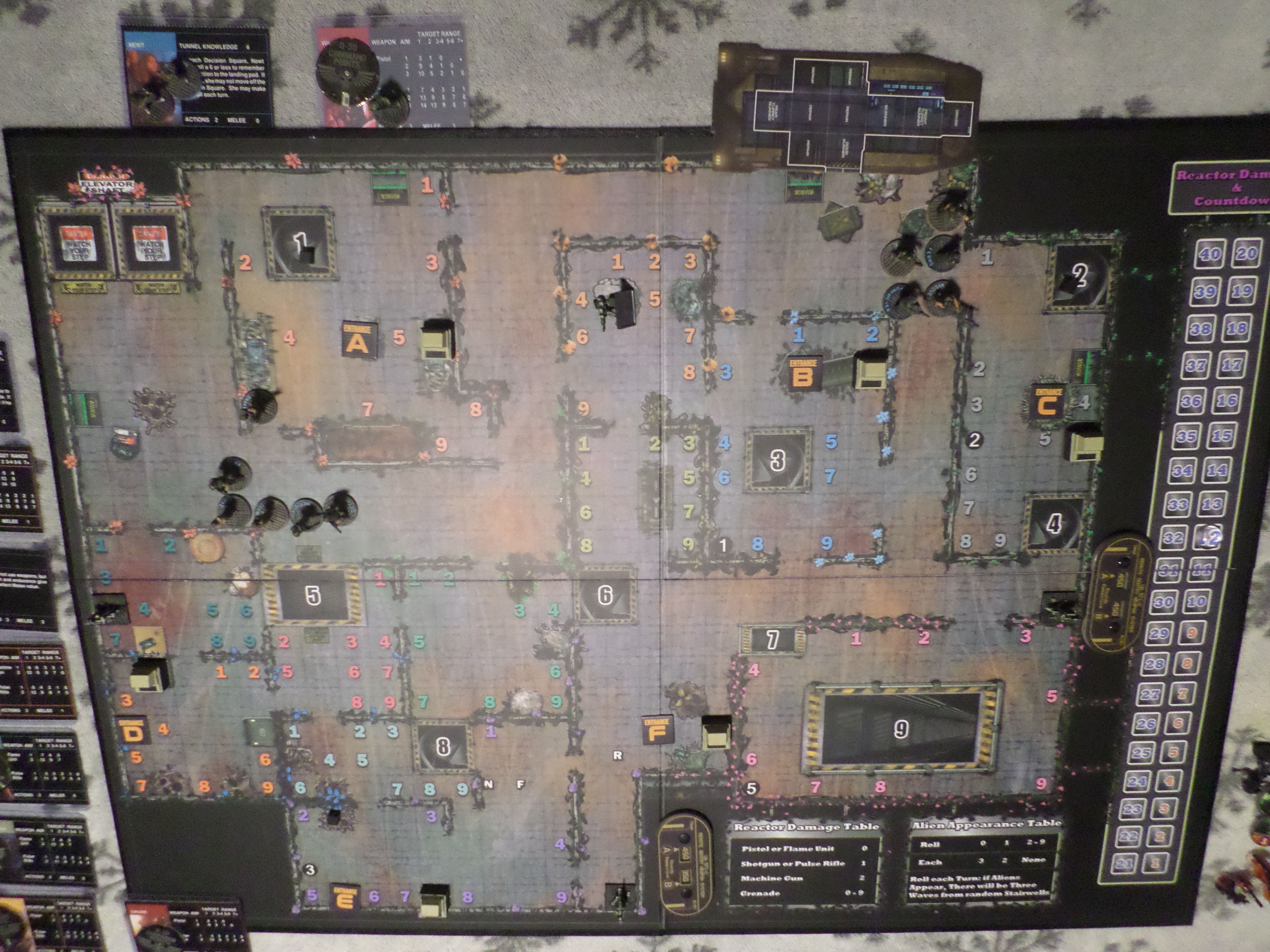 My custom Air Duct tile for the expansion map | Aliens