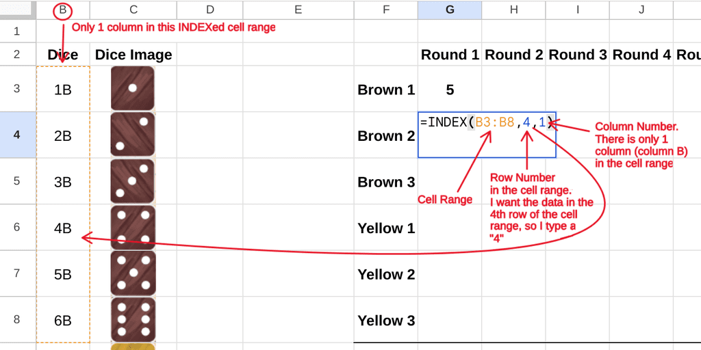 DIY Board Game Spreadsheet Build Demonstration—Woodcraft: Roll and ...