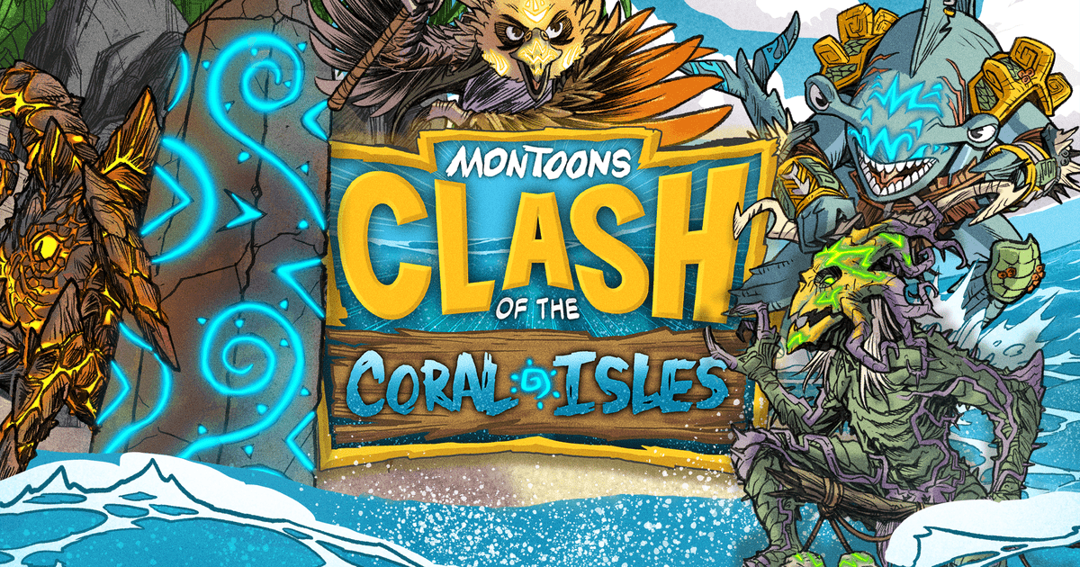 MonToons: Clash of the Coral Isles | Board Game | BoardGameGeek