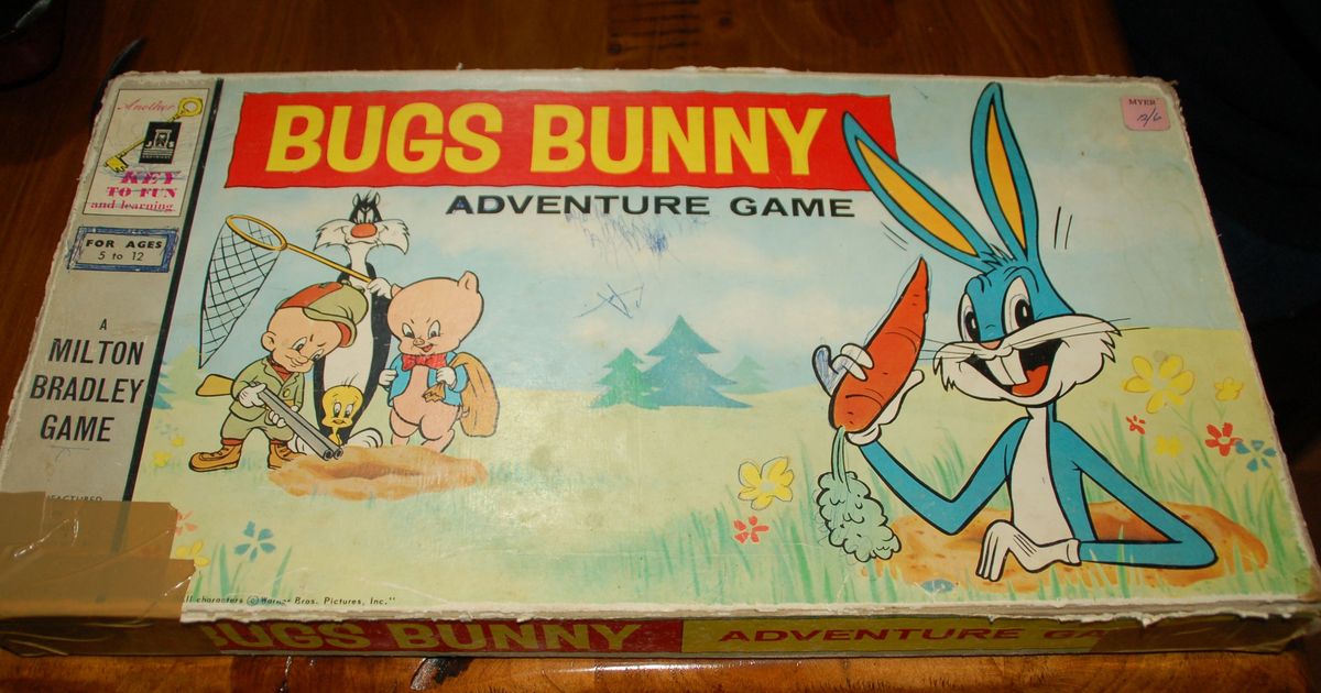 Bugs Bunny Adventure Game | Board Game | BoardGameGeek