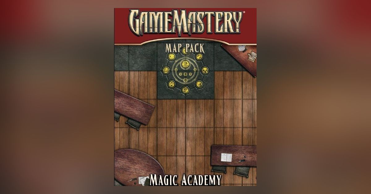 GameMastery Map Pack: Magic Academy | RPG Item | RPGGeek