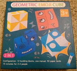 Geometric Emoji Cube | Board Game | BoardGameGeek
