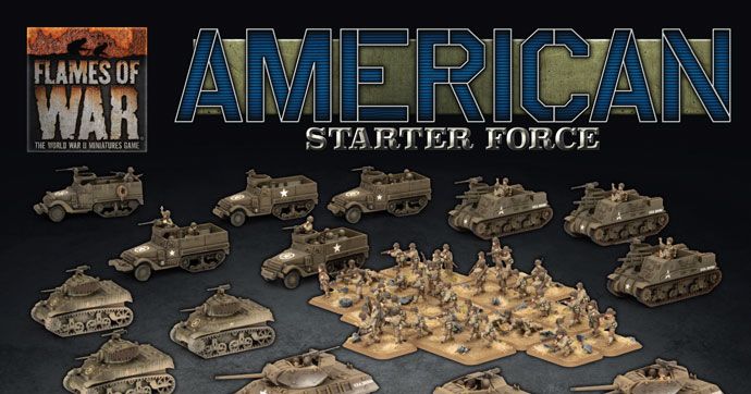 Flames of War: American Starter Force – Combat Command | Board Game ...