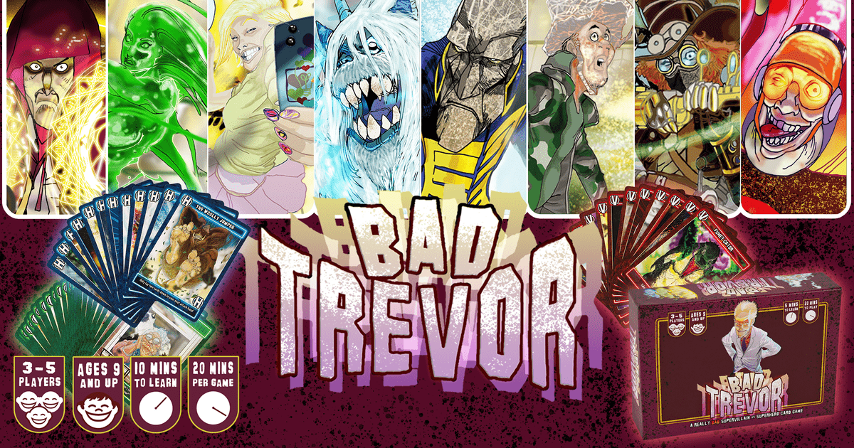 Bad Trevor | Board Game | BoardGameGeek