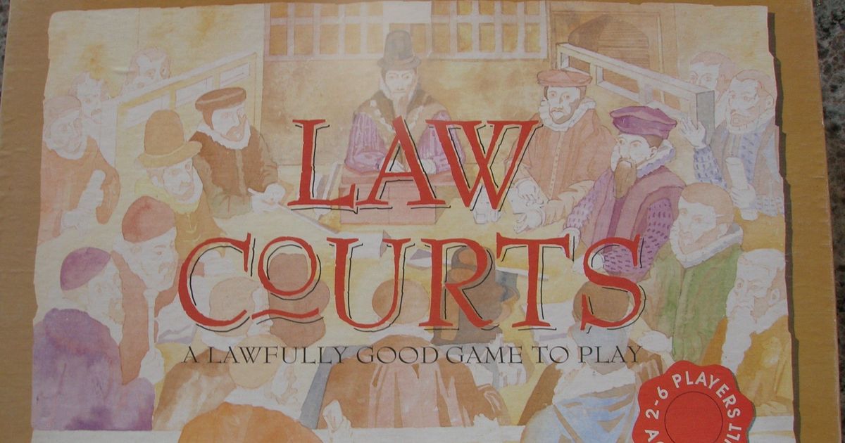 Law Courts | Board Game | BoardGameGeek