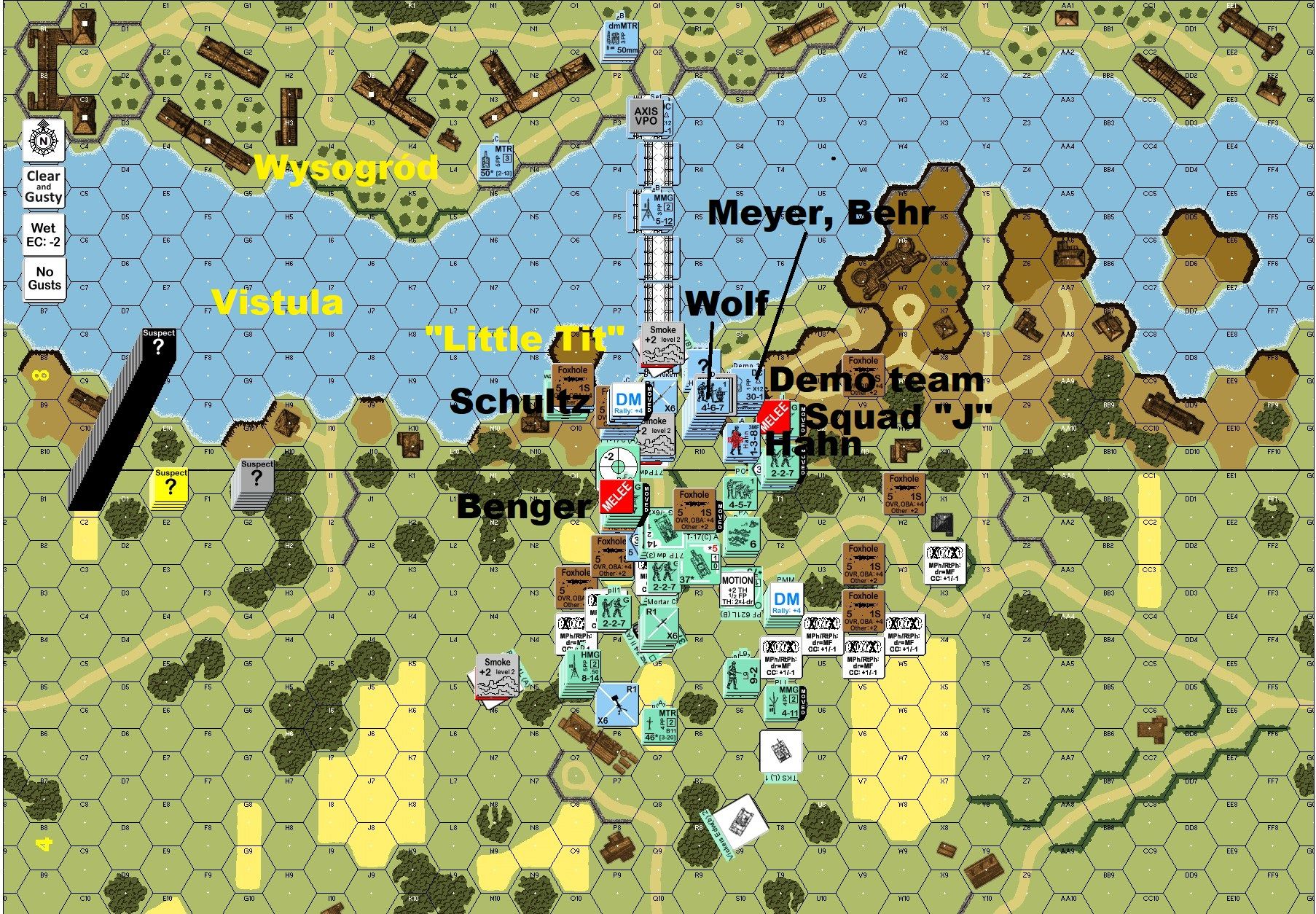 I.Kompanie SASL Campaign Game: Mission 3: Turns 11 and 12 | Solitaire ASL