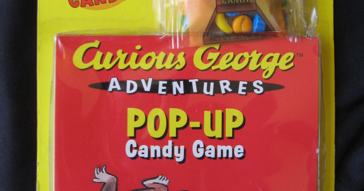 Curious George Adventures Pop-Up Candy Game | Board Game | BoardGameGeek
