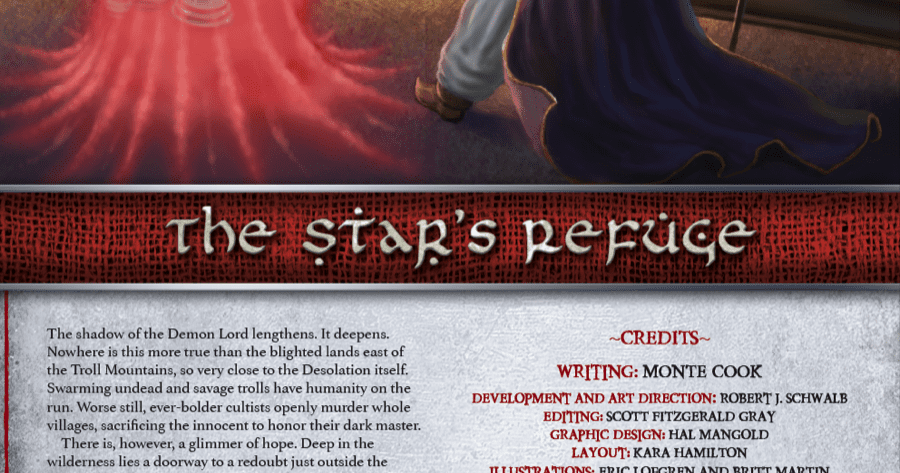 The Star's Refuge | RPG Item | RPGGeek