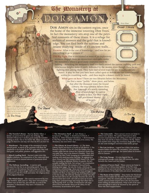 The Monastery at Dor Amon by Dale Horstman | The Monastery at Dor Amon