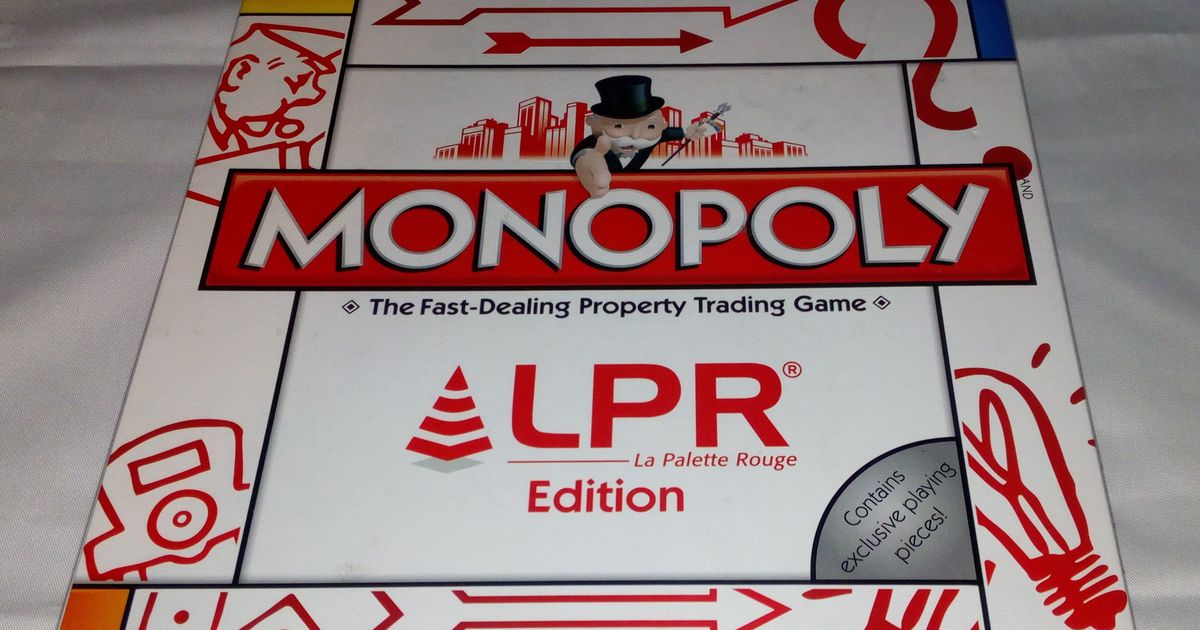 Monopoly: LPR – La Palette Rouge | Board Game | BoardGameGeek