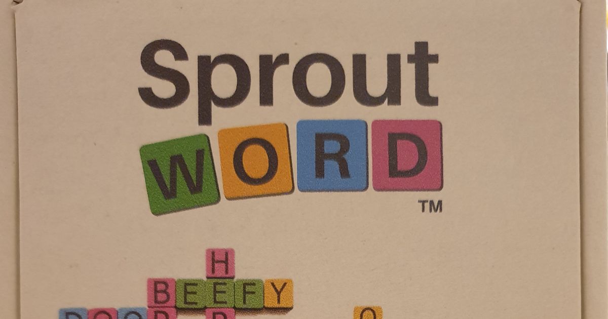 Sproutword | Board Game | BoardGameGeek