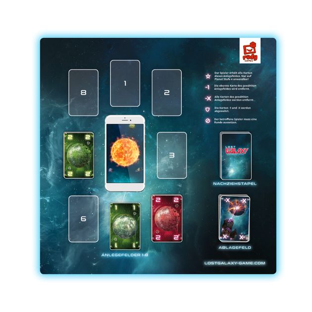 Lost Galaxy: Playmat | Board Game Accessory | BoardGameGeek