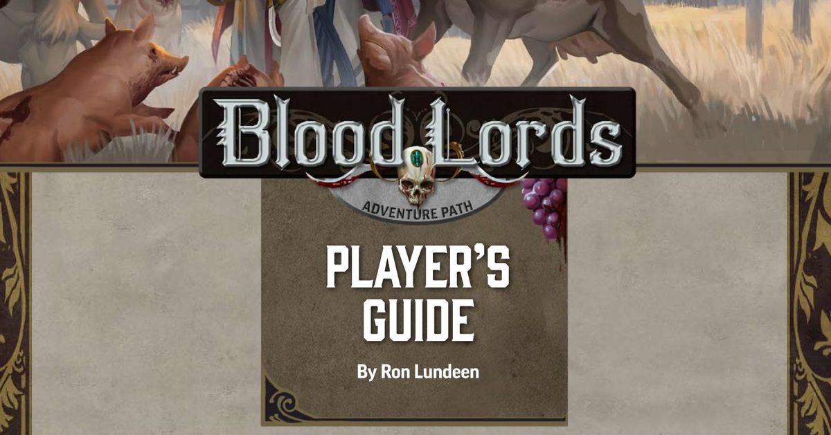 Blood Lords Player's Guide | RPG Item | RPGGeek