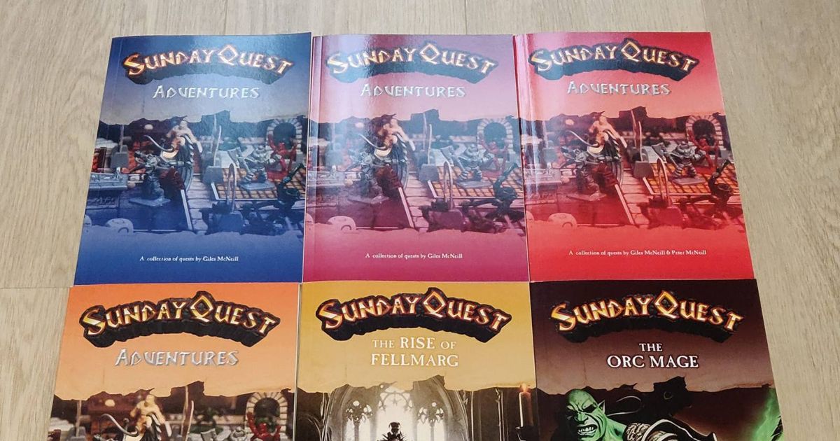 SundayQuest Adventures: Volume 1 | Board Game | BoardGameGeek