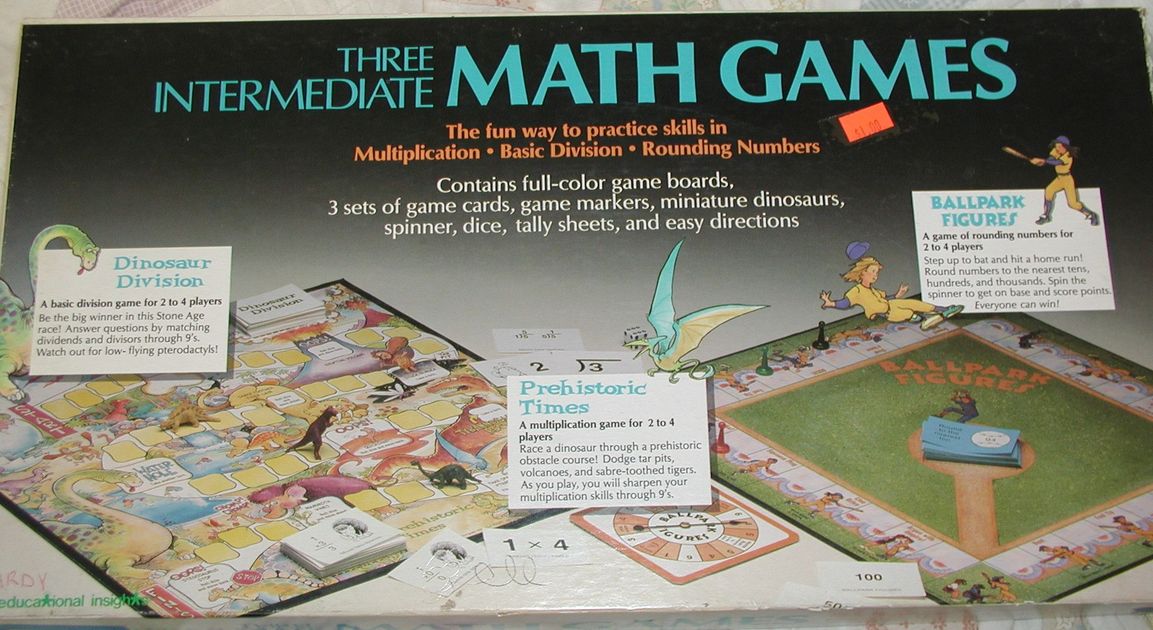 Three Intermediate Math Games | Board Game | BoardGameGeek
