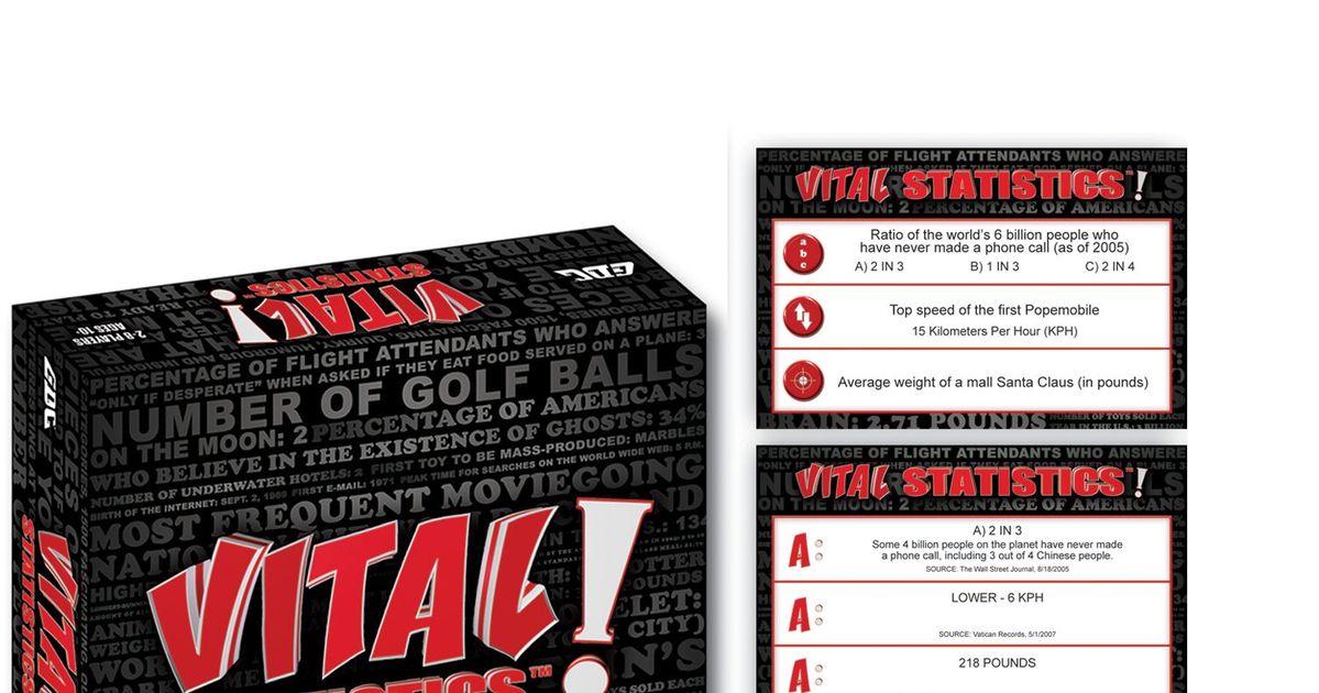 Vital Statistics | Board Game | BoardGameGeek