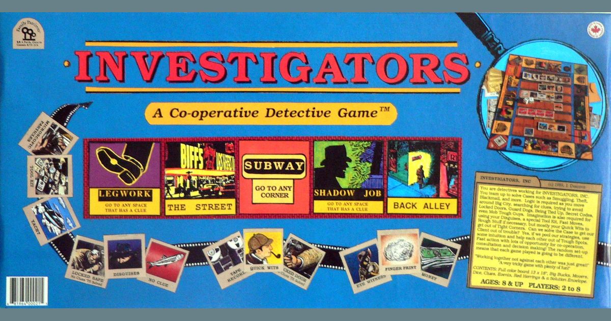Investigators | Board Game | BoardGameGeek