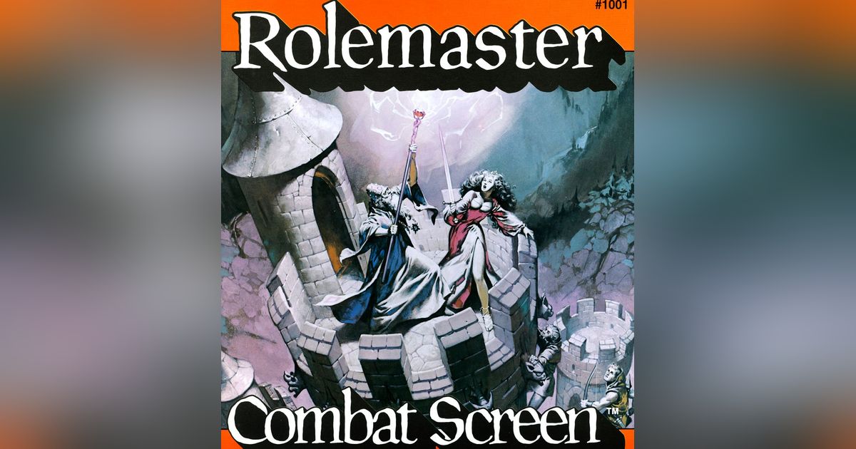 Rolemaster Combat Screen | RPG Item | RPGGeek