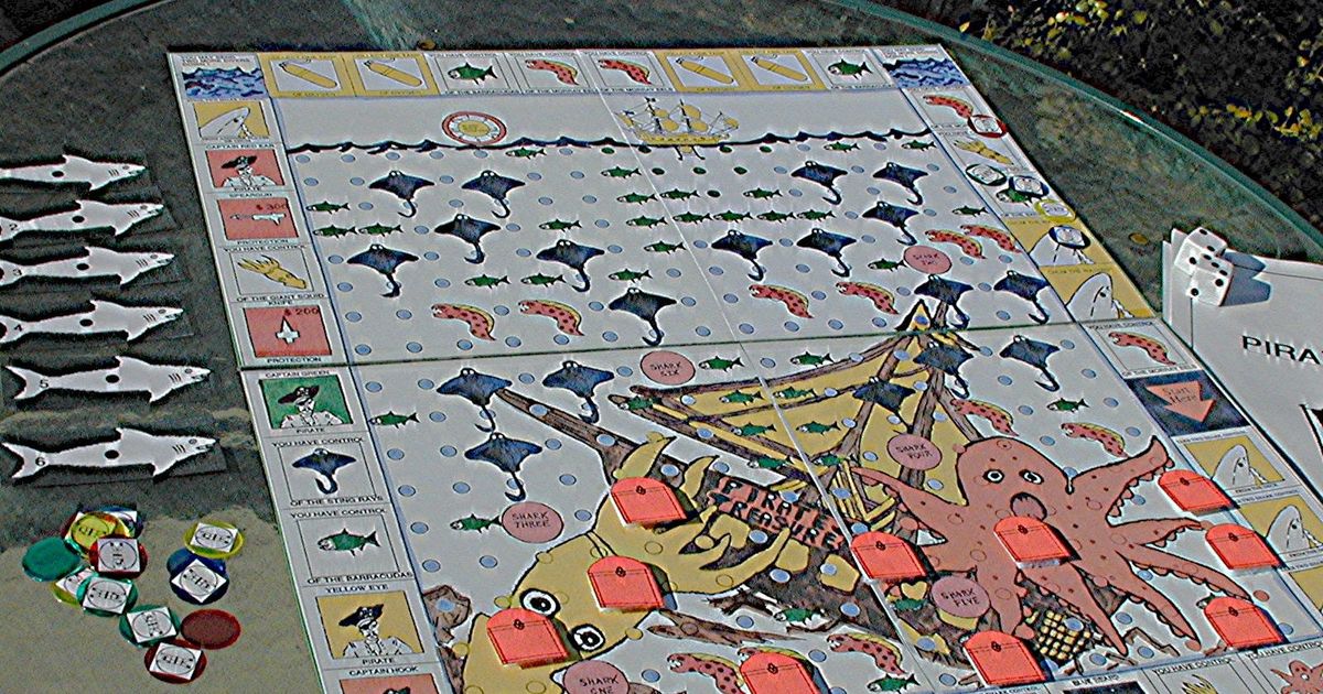 Pirate's Treasure | Board Game | BoardGameGeek