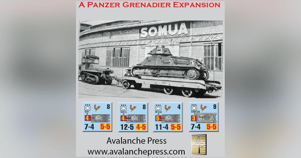 Panzer Grenadier: 1942 – The Defense of France | Board Game | BoardGameGeek