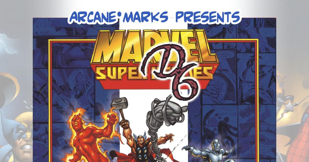 Marvel Super Heroes D6 | RPG Item | RPGGeek