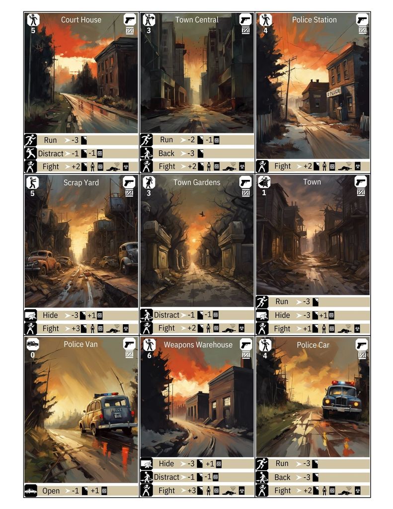 Hunting Grounds (Entry into the 54-Card Game Design Contest) Components ...