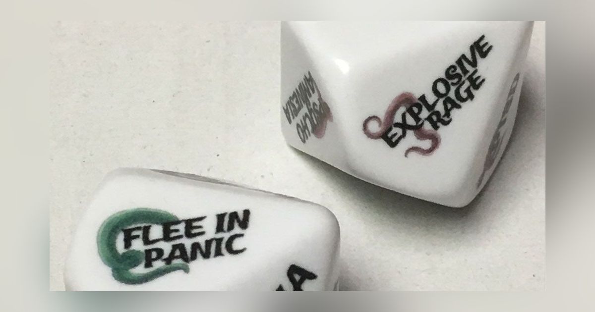Cthulhu Insanity Dice | RPG Item | BoardGameGeek