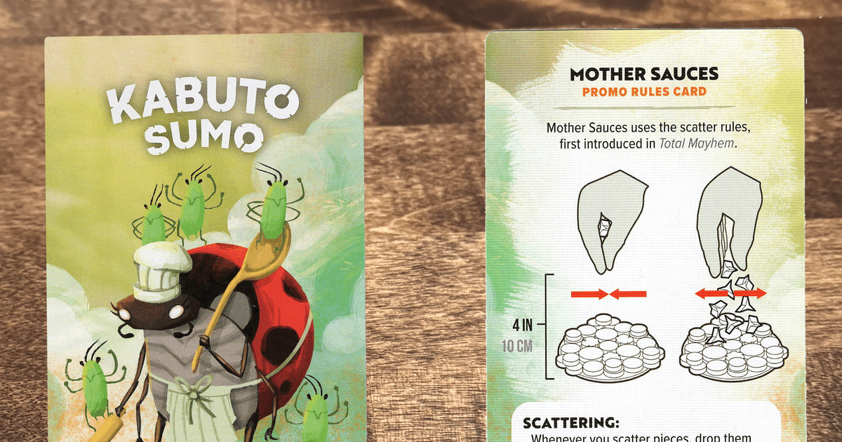 Kabuto Sumo: Mother Sauces Promo | Board Game | BoardGameGeek