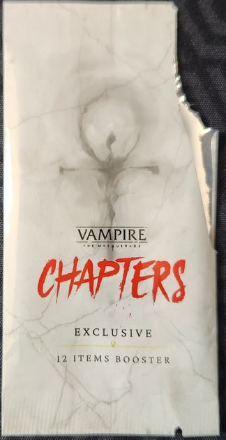 Rules on how to Implement Booster Pack. | Vampire: The Masquerade – CHAPTERS: Items Booster