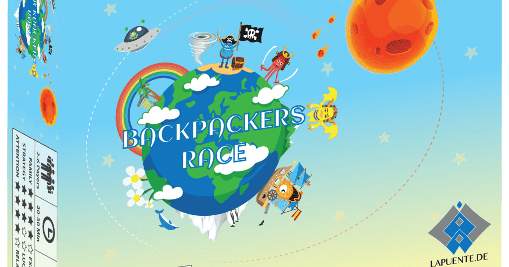 Backpackers Race | Board Game | BoardGameGeek