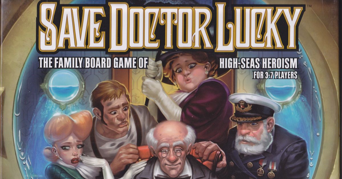 Save Doctor Lucky | Board Game | BoardGameGeek