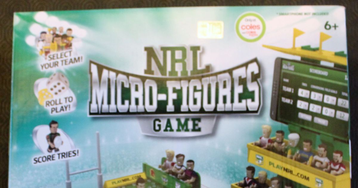 NRL Micro-Figures Game | Board Game | BoardGameGeek