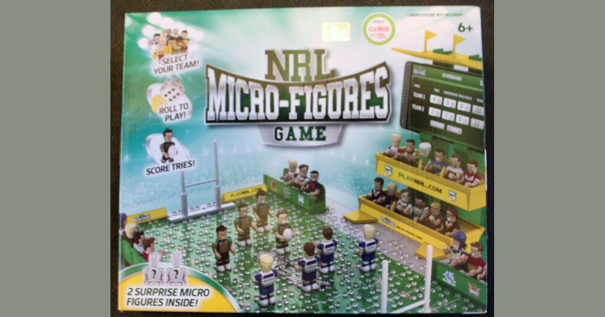 NRL Micro-Figures Game | Board Game | BoardGameGeek