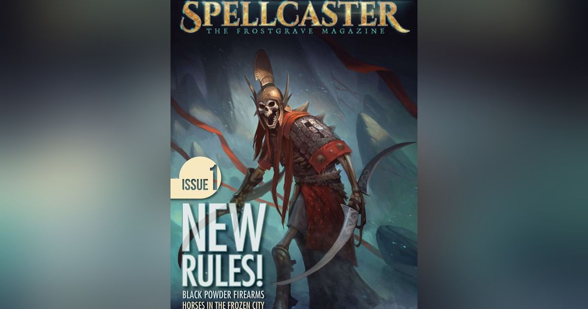 Spellcaster: the Frostgrave Magazine #1 | Board Game | BoardGameGeek