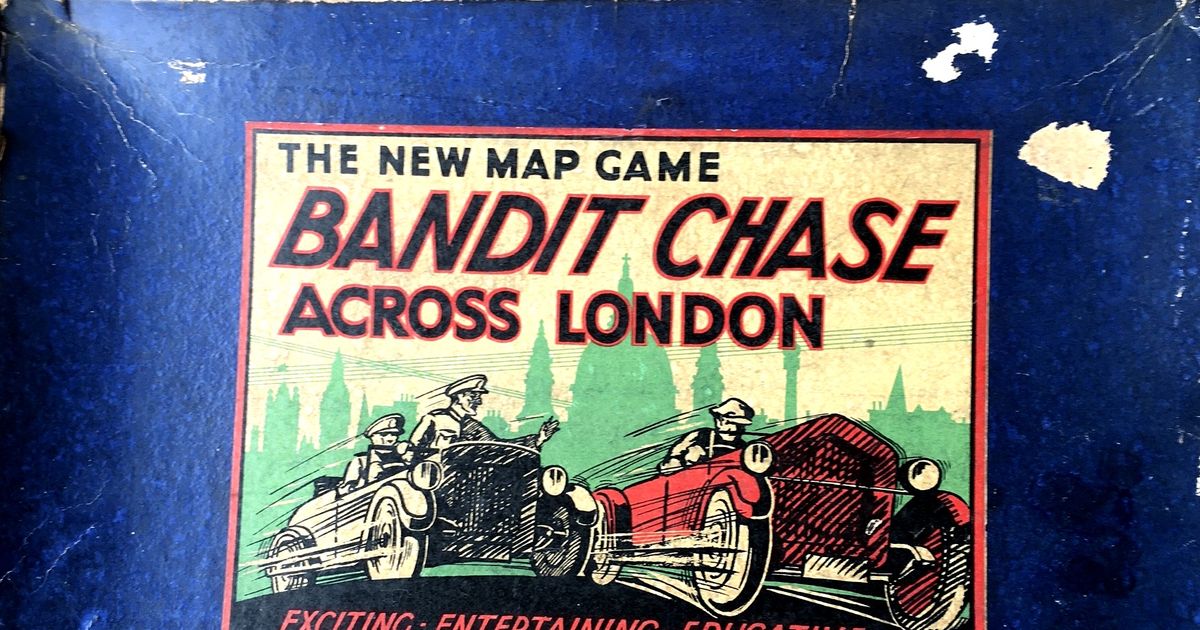 Bandit Chase Across London | Board Game | BoardGameGeek