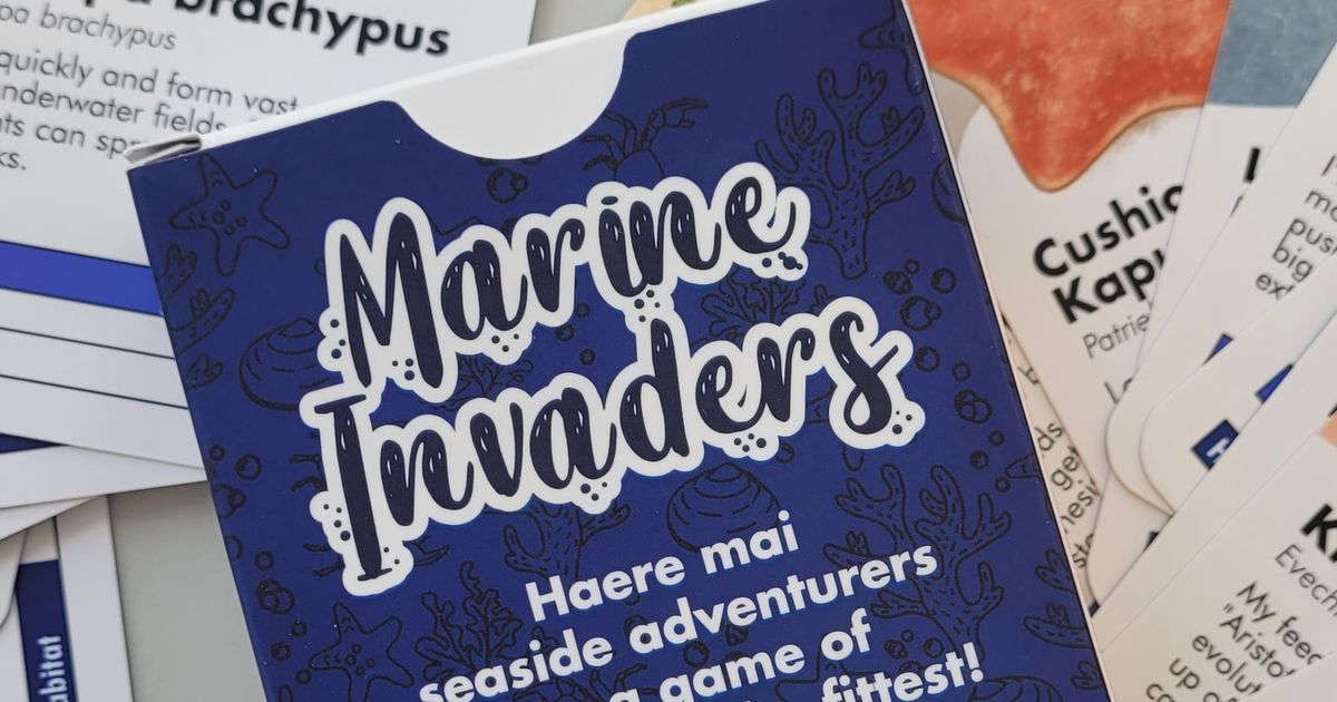 Marine Invaders | Board Game | BoardGameGeek