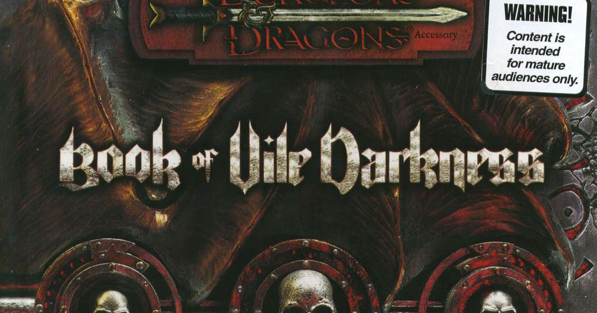Book of Vile Darkness | RPG Item | BoardGameGeek