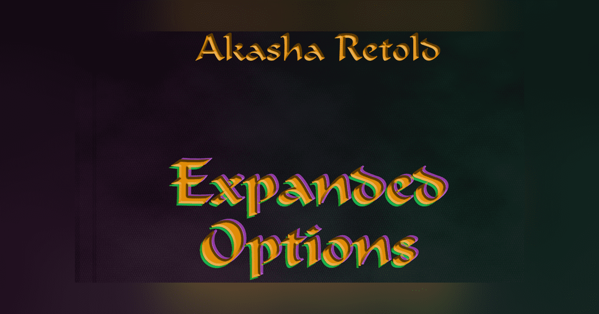 Akasha Retold: Expanded Options | RPG Item | RPGGeek