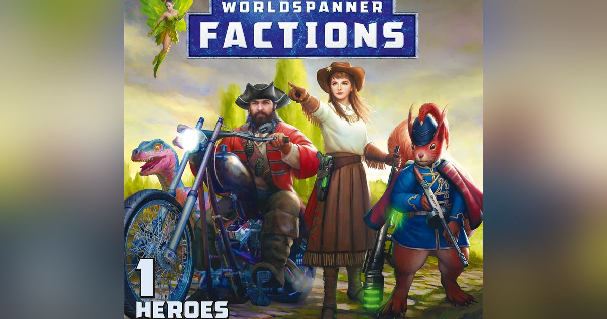 Worldspanner Factions, Set 1: Heroes | Board Game | BoardGameGeek