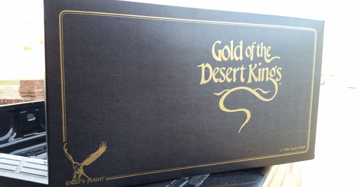 Gold of the Desert Kings | Board Game | BoardGameGeek