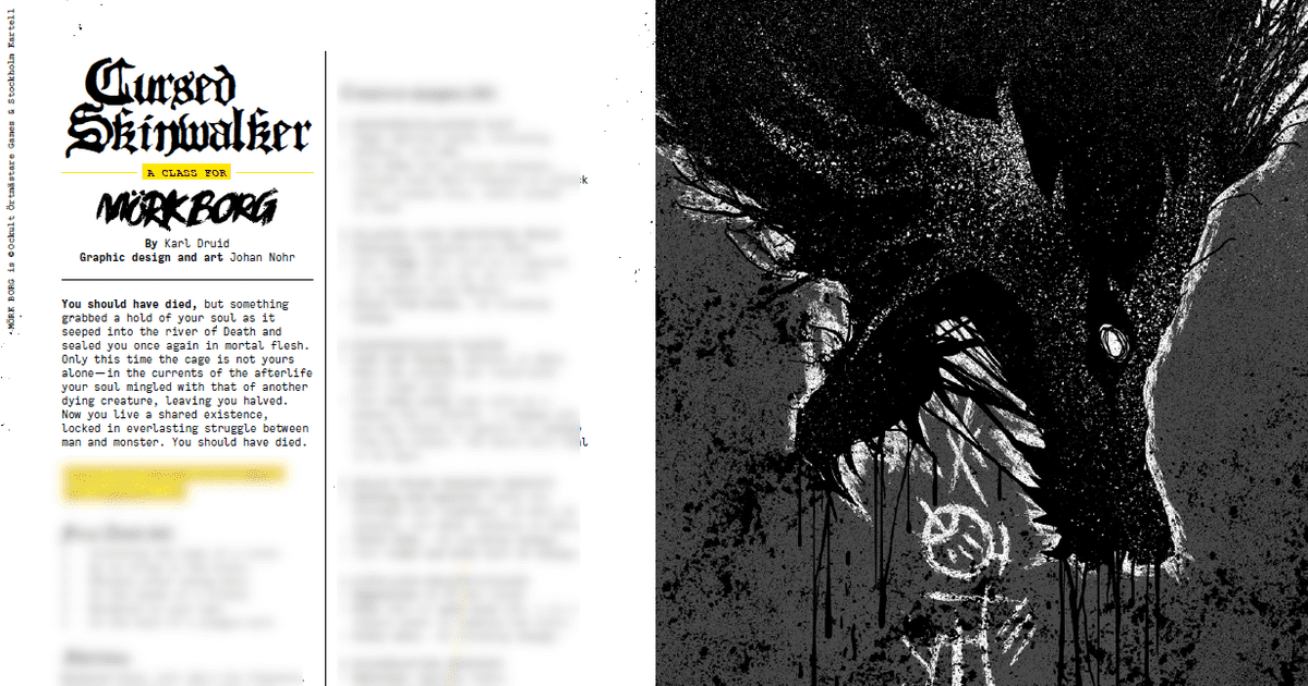 Cursed Skinwalker | RPG Item | RPGGeek