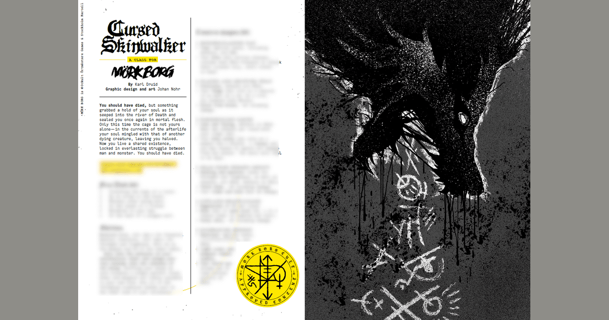 Cursed Skinwalker | RPG Item | RPGGeek