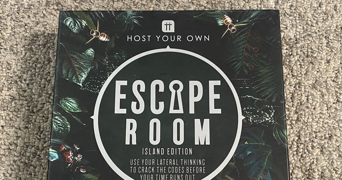 Host Your Own Escape Room: Island Edition | Board Game | BoardGameGeek