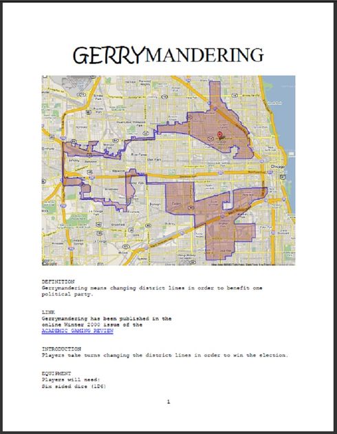 Gerrymandering | Board Game | BoardGameGeek