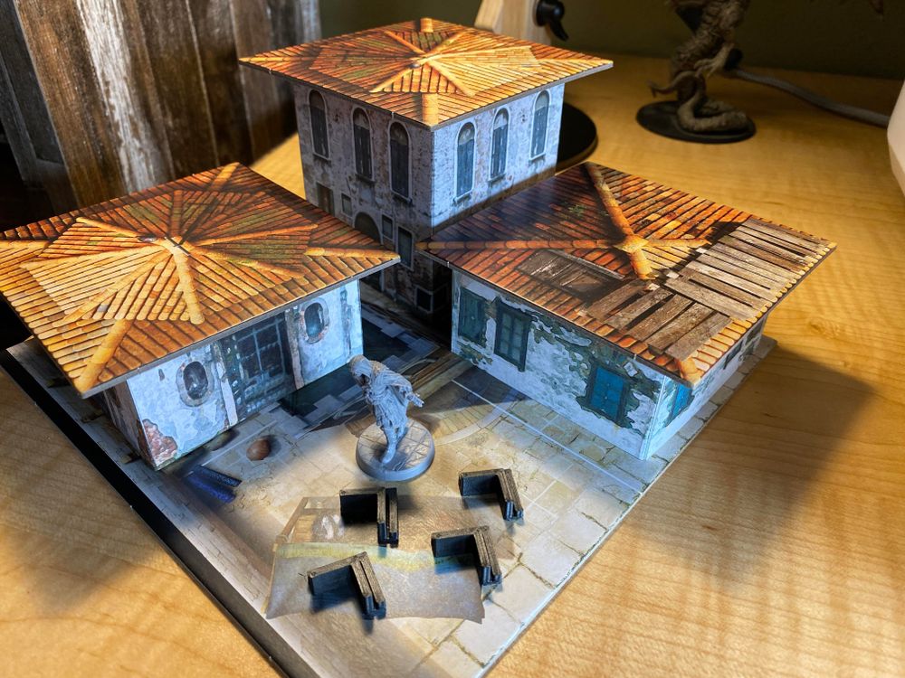 AC Brotherhood Papercraft Walls and 3D Printable TOP supports ...